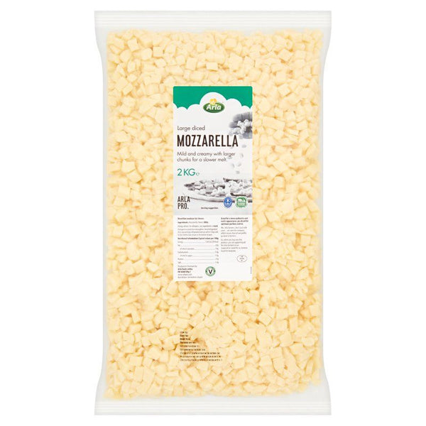 Arla Pro Diced Mozzarella 6x2kg – The Trent Cheese Company