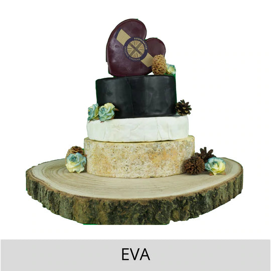 Eva - 4 Layered Cheese Wedding Cake – The Trent Cheese Company