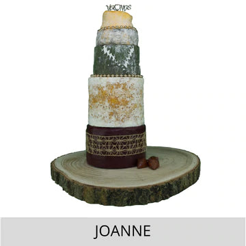 Joanne - 5 layered cheese wedding cake – The Trent Cheese Company