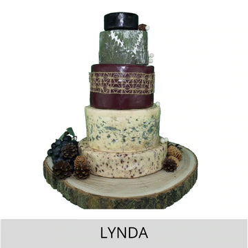Lynda - 5 layered cheese wedding cake – The Trent Cheese Company